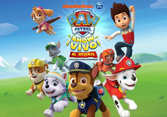 PAW PATROL. Información de próximas fechas y presentaciones. Compra tus ...