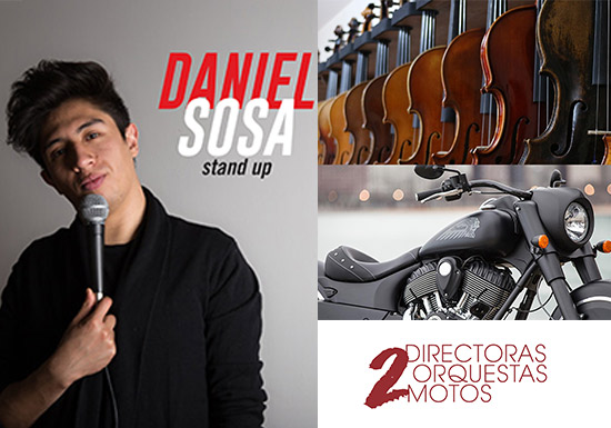 MOTORCYCLE MUSIC SHOW Y DANIEL SOSA STAND UP. Información de próximas ...