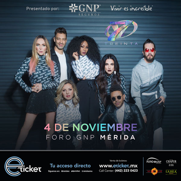 OV7 30 AÑOS : Foro GNP Seguros : MÉRIDA : Información del evento ...