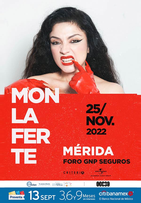 MON LAFERTE : Foro GNP Seguros : MÉRIDA : Información del evento ...