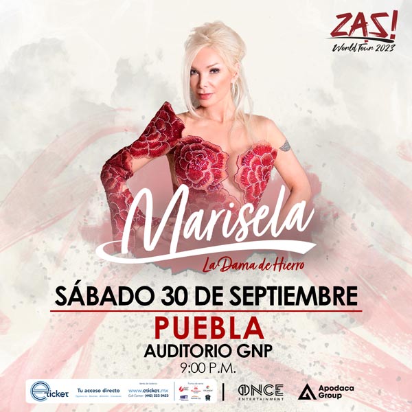 MARISELA : Auditorio GNP Seguros : PUEBLA : Información del evento - Compra tus Boletos - México