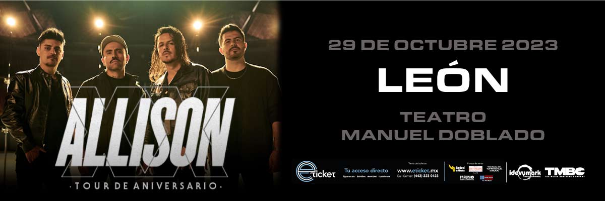 Conciertos. Compra tus boletos en línea o en cualquiera de nuestros ...