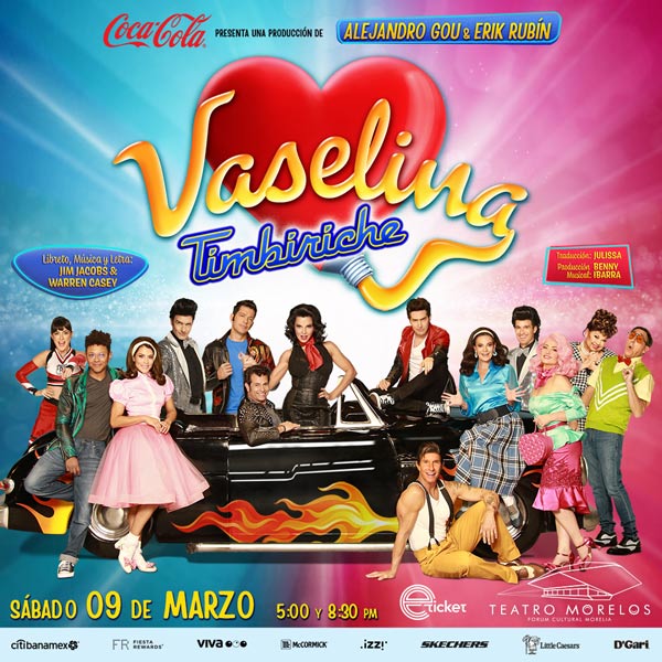 VASELINA : Teatro Morelos : TOLUCA : Información del evento - Compra ...