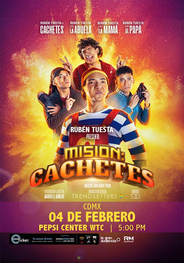 MEET AND GREET - RUBÉN TUESTA EN MISIÓN: CACHETES : Pepsi Center WTC ...