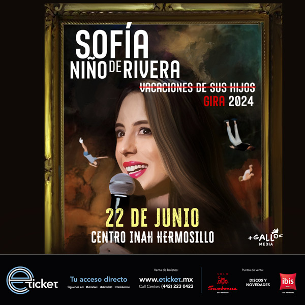SOFÍA NIÑO DE RIVERA : Auditorios INAM : HERMOSILLO : Información del evento - Compra tus ...