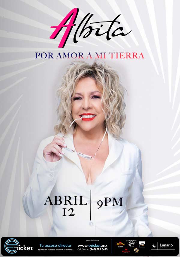 ALBITA POR AMOR A MI TIERRA : Lunario del Auditorio Nacional : CIUDAD ...