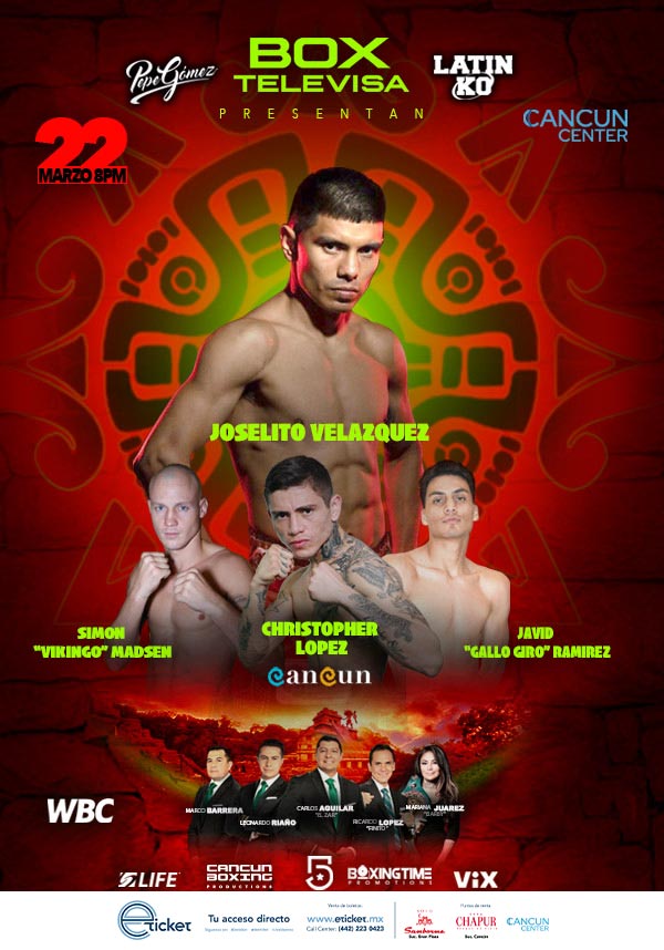 BOX INTERNACIONAL EN CANCÚN : Cancún Center : CANCÚN : Información del ...