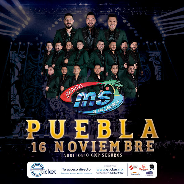 BANDA MS : Auditorio GNP Seguros : PUEBLA : Información del evento - Compra tus Boletos - México