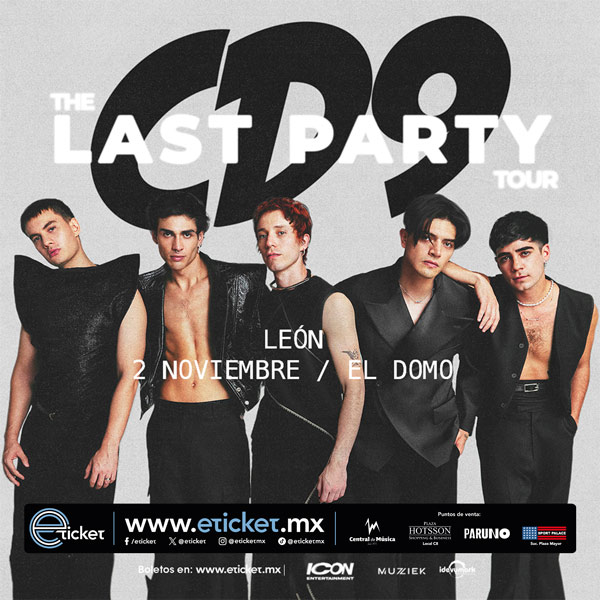CD9 - THE LAST PARTY TOUR : Domo de la Feria : LEÓN : Informaciï¿?n del evento - Compra tus ...