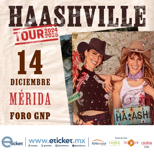 HA-ASH : Foro GNP Seguros : MÉRIDA : Información del evento - Compra tus Boletos - México