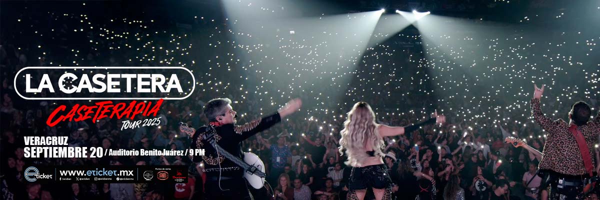 LA CASETERA. Información de próximas fechas y presentaciones. Compra tus boletos en línea o en ...