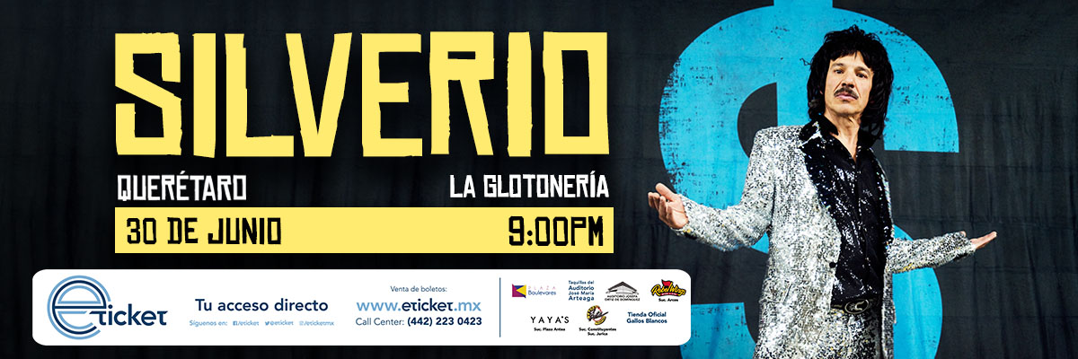 SILVERIO. Información de próximas fechas y presentaciones. Compra tus ...