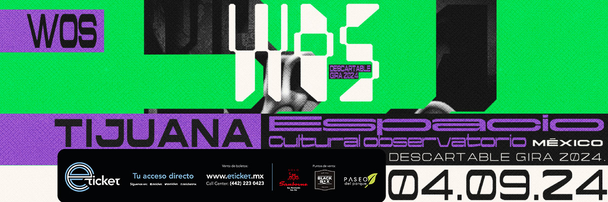 WOS. Información de próximas fechas y presentaciones. Compra tus ...