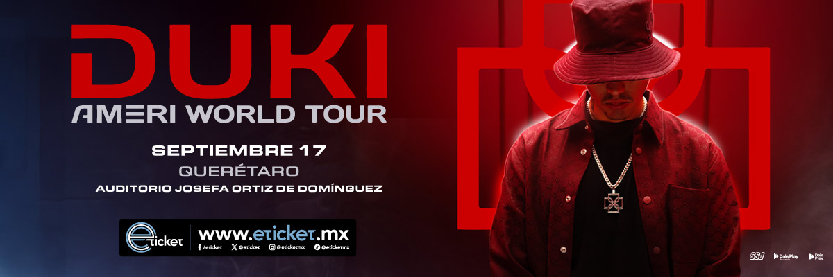 DUKI. Información de próximas fechas y presentaciones. Compra tus ...