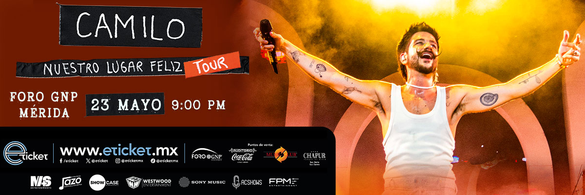 CAMILO. Información de próximas fechas y presentaciones. Compra tus boletos en línea o en ...