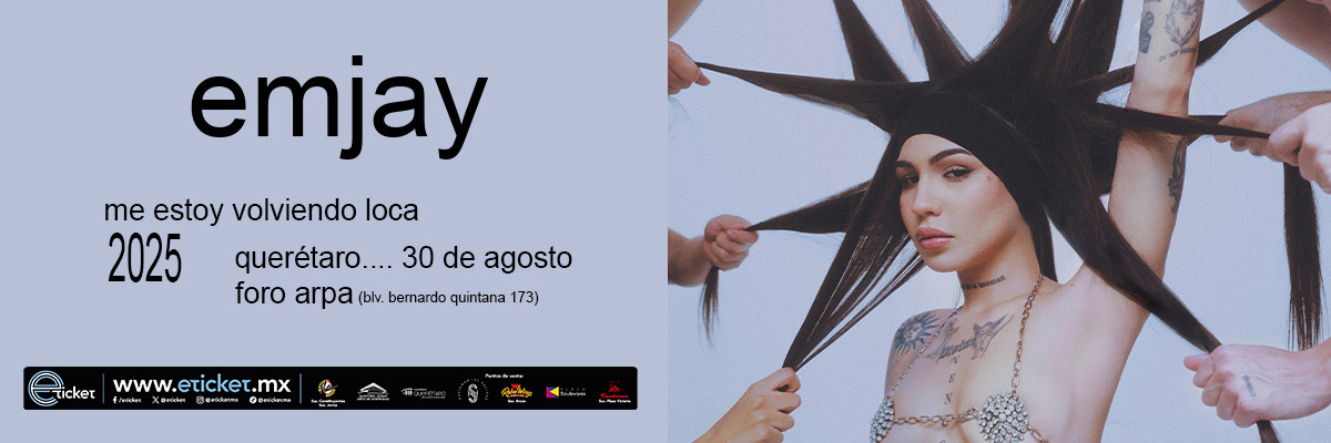 EMJAY. Información de próximas fechas y presentaciones. Compra tus ...